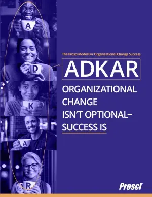 Prosci ADKAR Model for Organizational Change Success